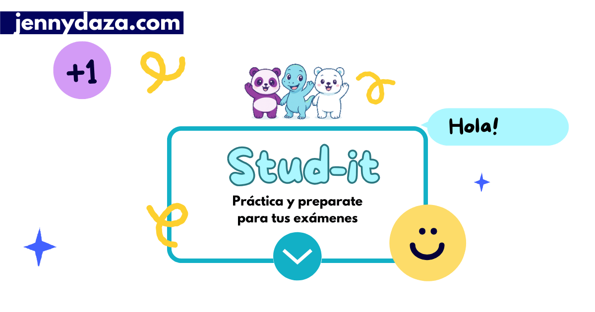 Aplicación para repasar exámenes Stud-it - Jenny Daza